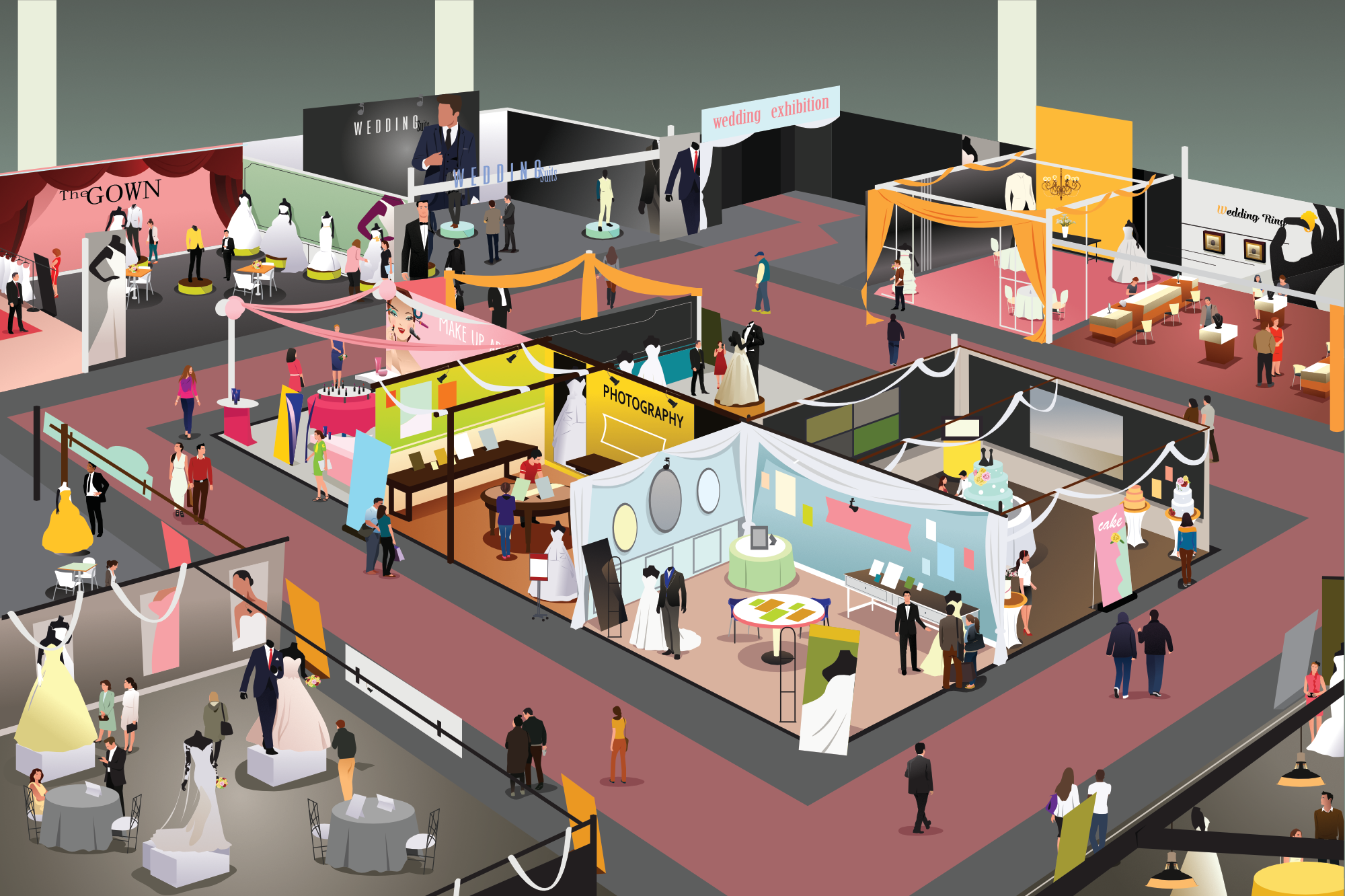 5 Pro Tips for Attending a Wedding Expo – Aisle Less Traveled